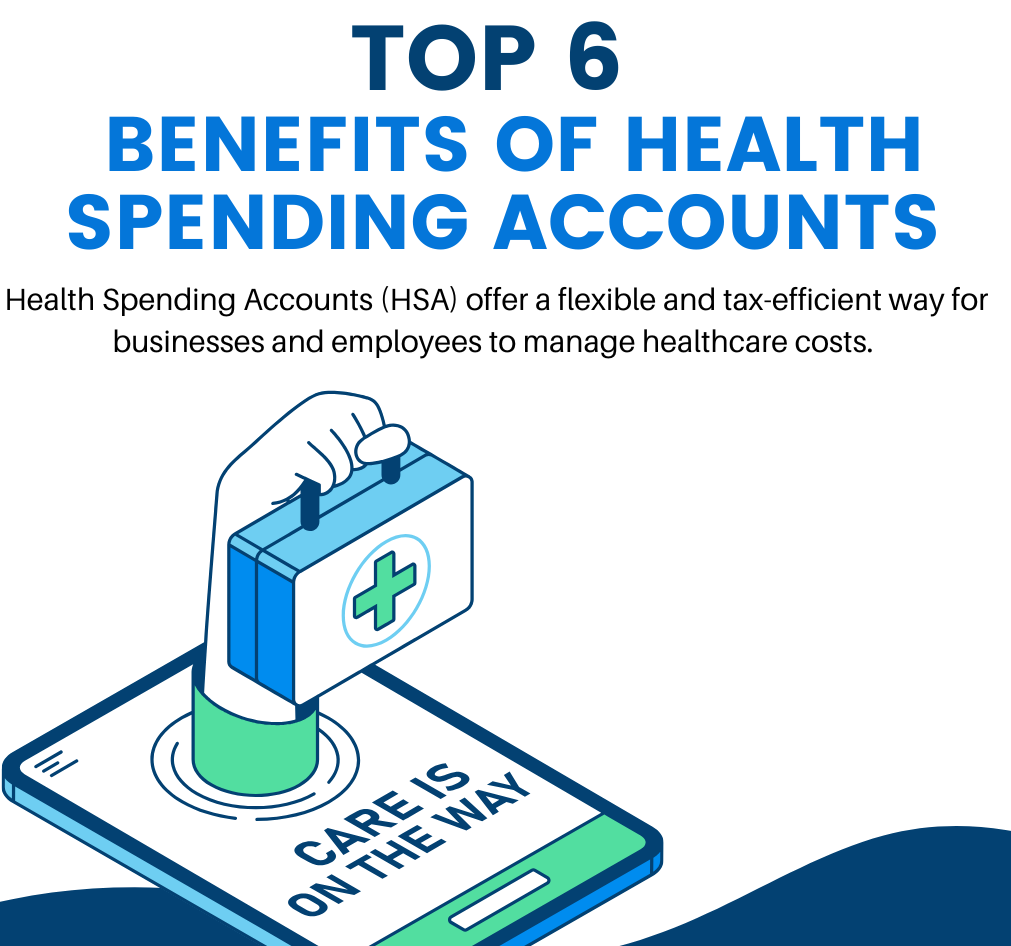 Top 6 Benefits of Health Spending Accounts (HSA)